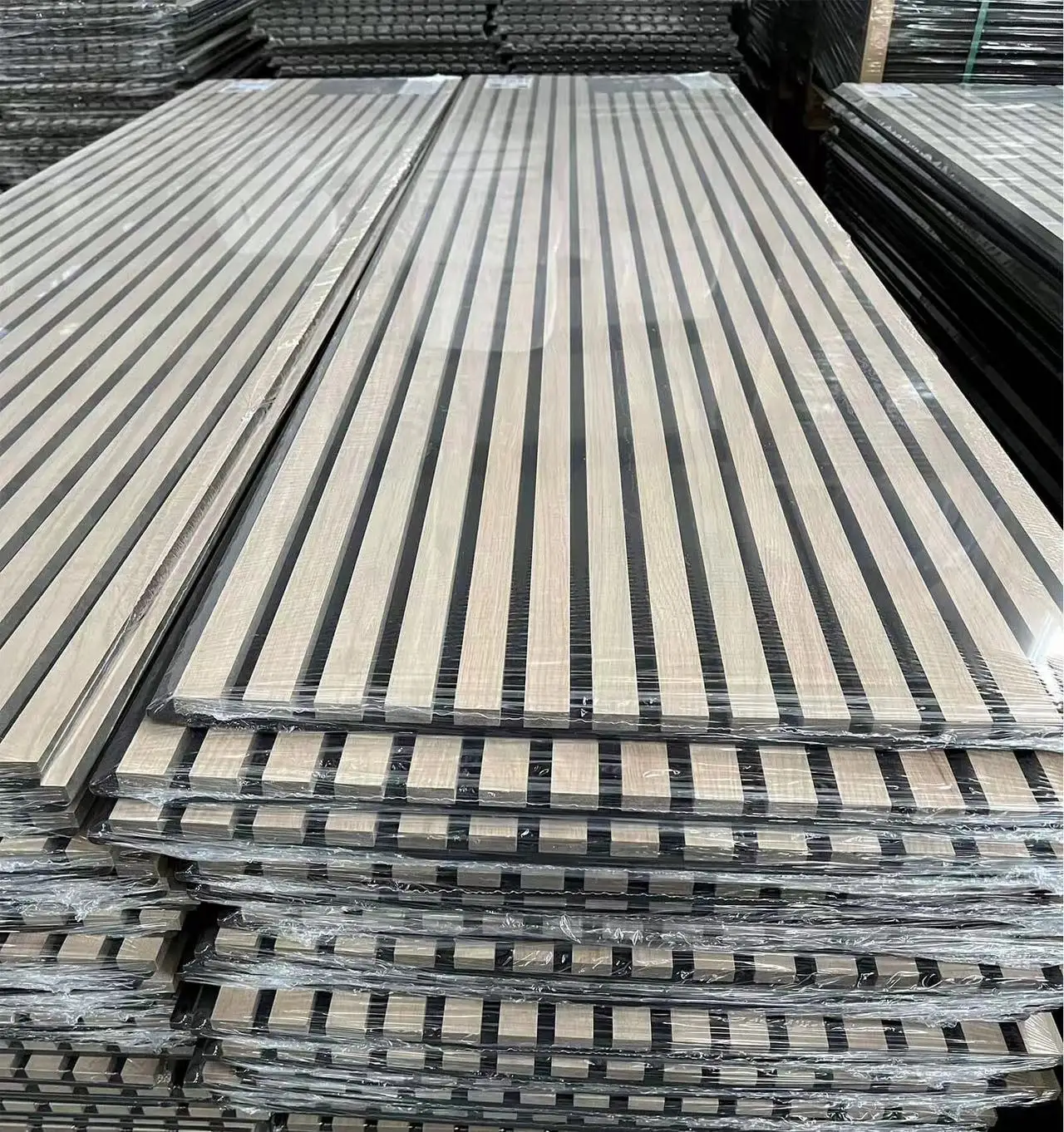 Slat Ceiling Panel Board Acoustic Slat Wood Wooden Acoustic Panel ...