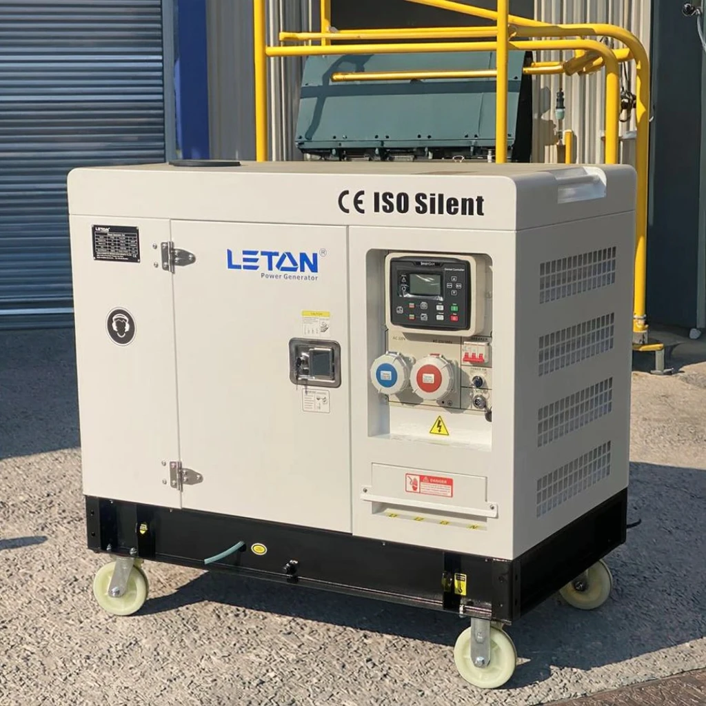 LETON POWER 15kW Diesel Generator Set - Super Silent Portable Power for ...