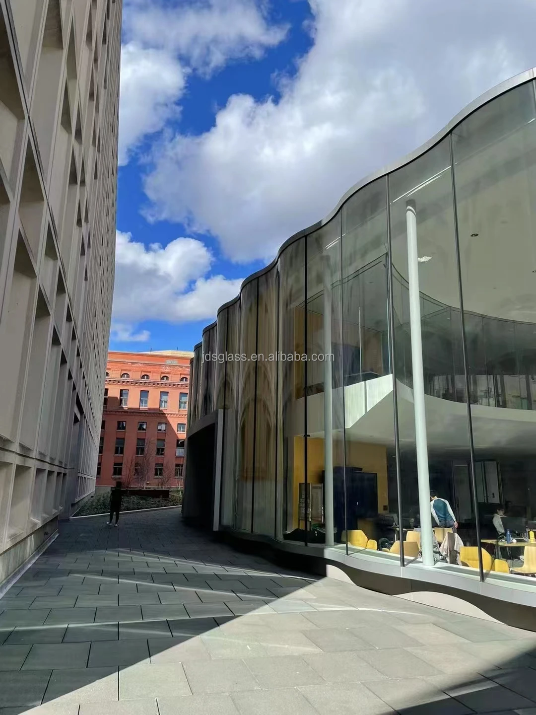 Longbo Anti-bending Hyperboloid Insulating Glass Curvature Is Accurate ...