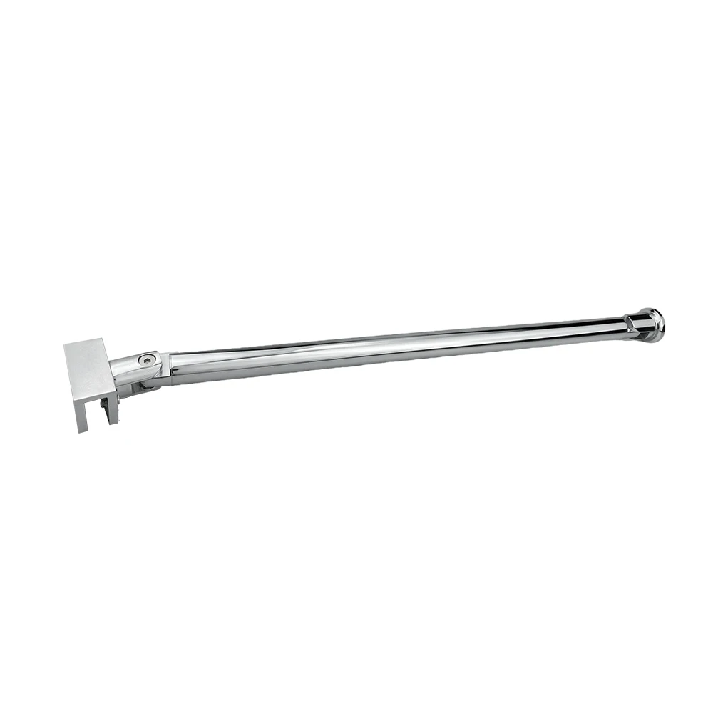 Adjustable Degree Wall To Glass Clamp Fixed Panel Shower Stabilizer ...