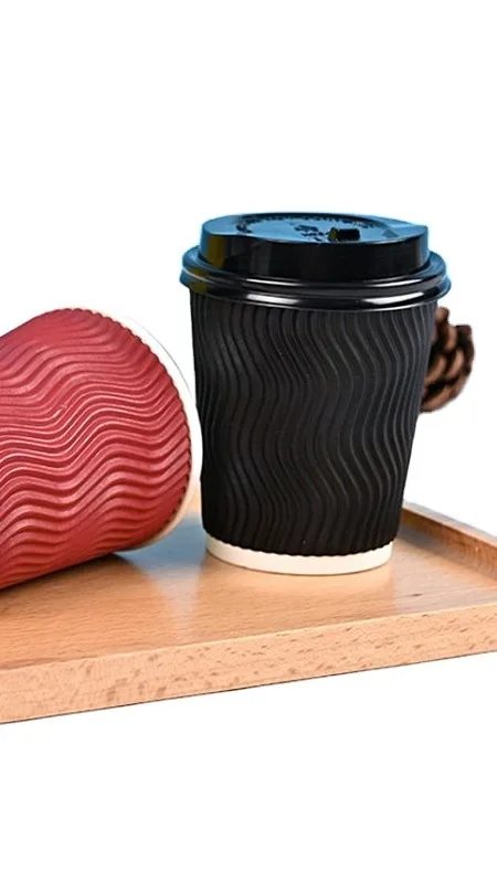 Custom Printing Biodegradable Paper Coffee Cups Price China With Lid ...