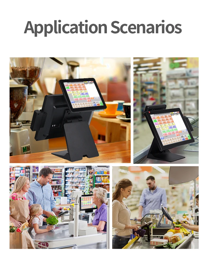 High Quality Foldable Aluminum POS Machine for Restaurants