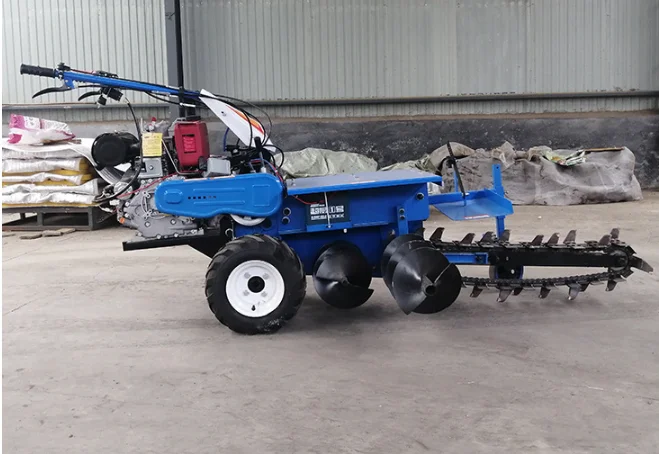 Agricultural Home Use Mini Trench Digger - Deep Trench Pipe Trenching ...