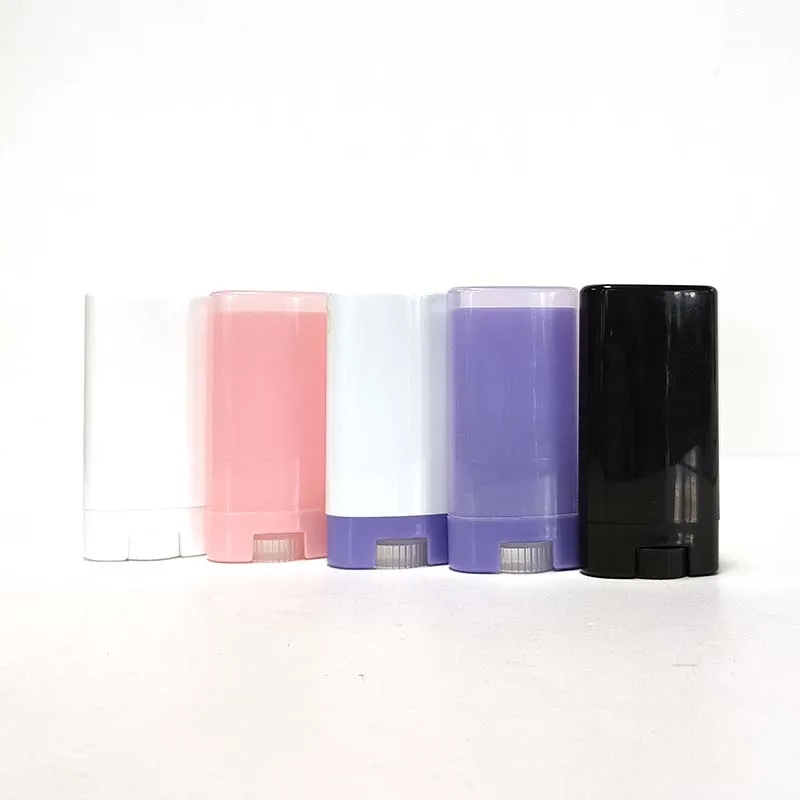 Cosmetics Packages - Refillable Plastic Deodorant Sticks