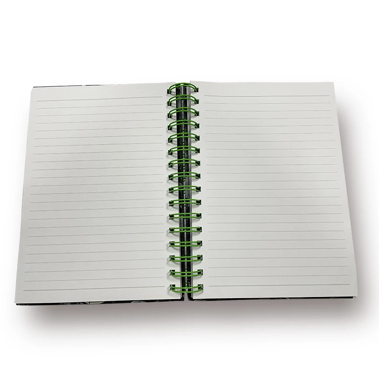 Custom Logo 2024 A5 Football Spiral Notebook Note Book Cover Cmyk ...