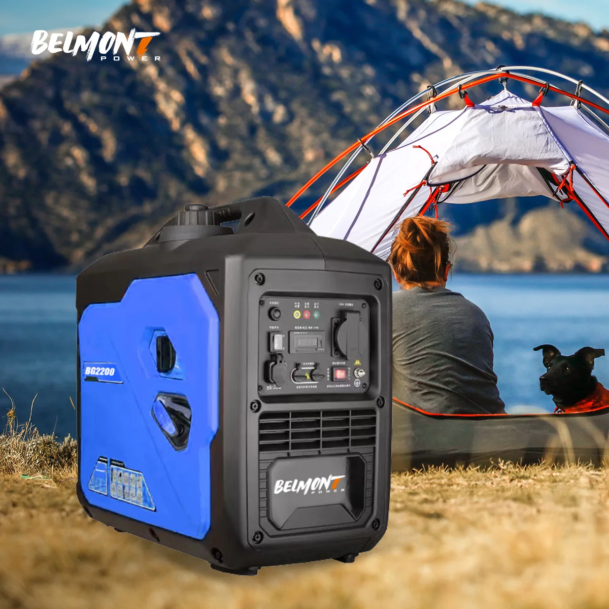 110V 220V 230V Dual Fuel Power Generators - Silent & Efficient