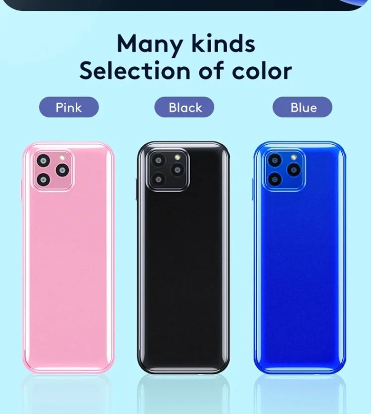 V8 Mini Mobile Phone - Dual SIM, 1000mah Battery, MTK6261D