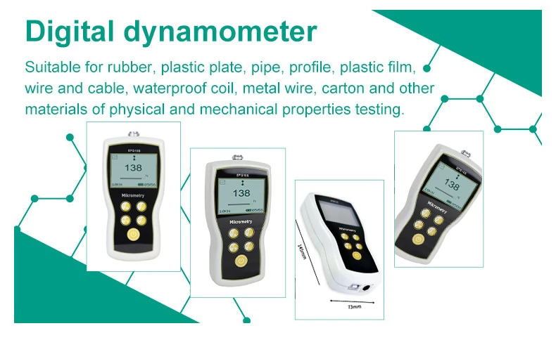 带有高精度外部传感器便携式测力计的Mikrometry推拉数字力指示器| Alibaba.com