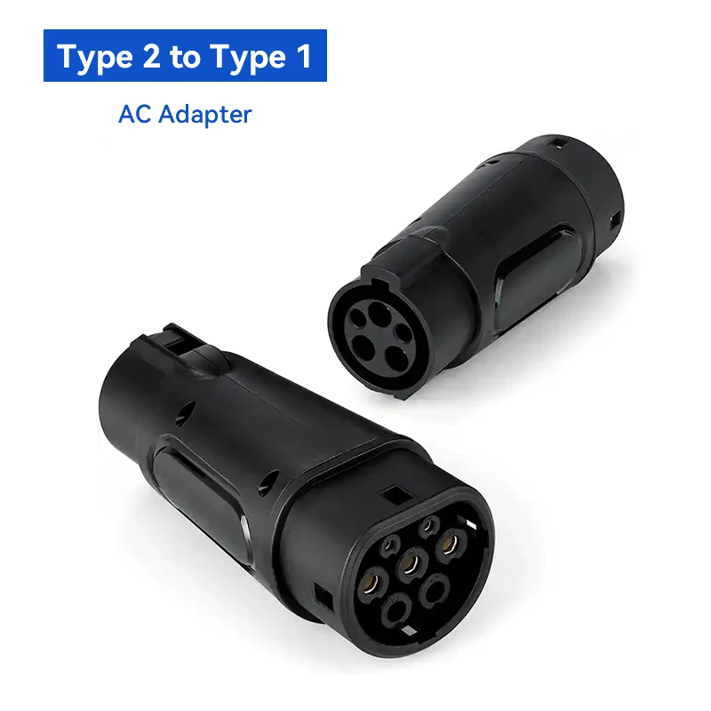 Factory price AC 220v 16a 32a j1772 connector Type 2 to Type 1 ev ...