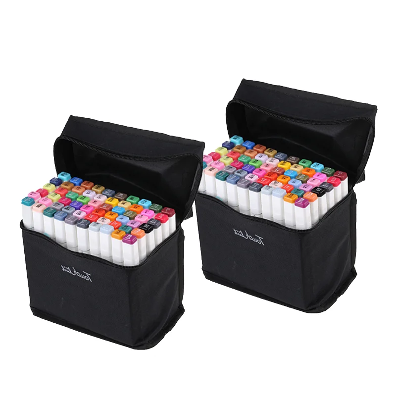 Dual Tip Art Markers Oem 24/30/36/60/80/168/262 Color Sketch Manga ...