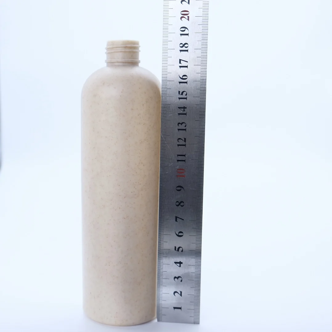 350ml ECO Friendly Biodegradable Plastic Shampoo Bottle Wheat Straw Bottle| Alibaba.com