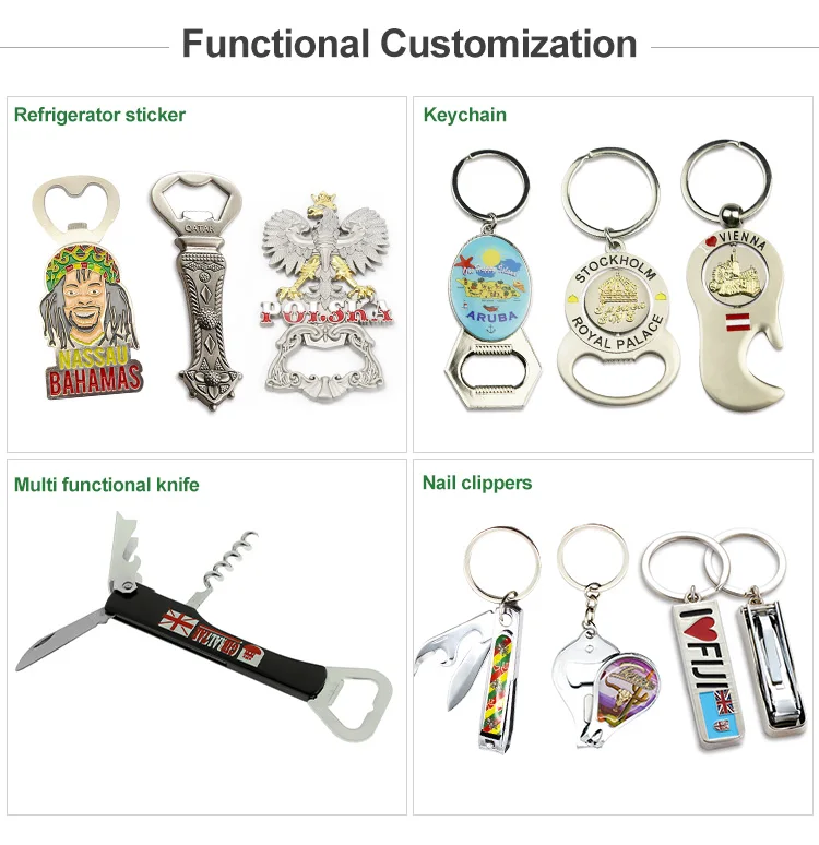 Factory Personalised Custom Logo Metal Casting Enamel Bar Keyring ...