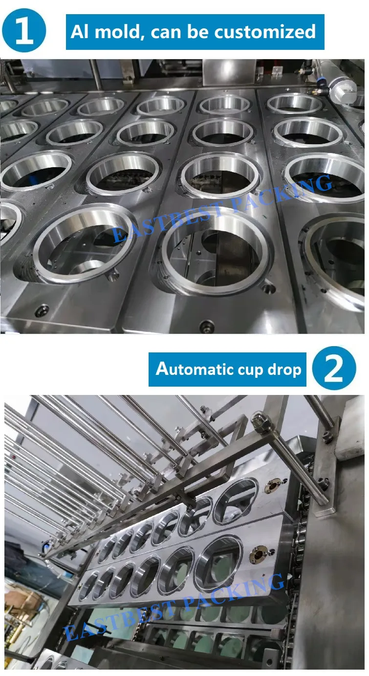 Automatic Cup Filling and Sealing Machine - Efficient & Reliable