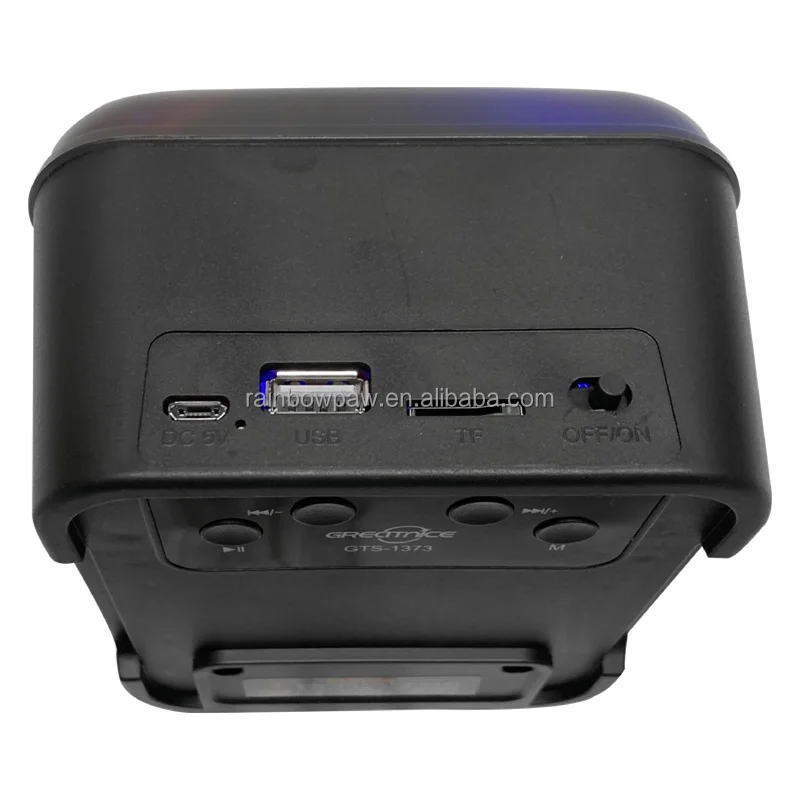 GTS-1373 Wireless BT Speaker - Portable Mini with RGB Lights