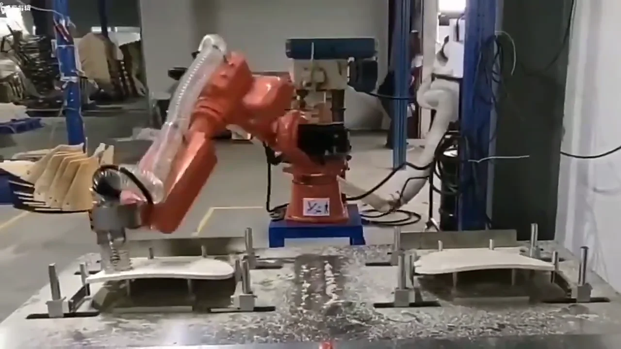 6 Axis Robot Arm Milling Machine Industrial Polishing Manipulator - Buy ...