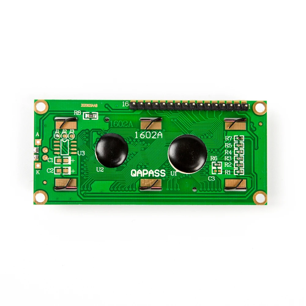 Blue Screen 1602 LCD Display Module - HD44780 16x2 IIC