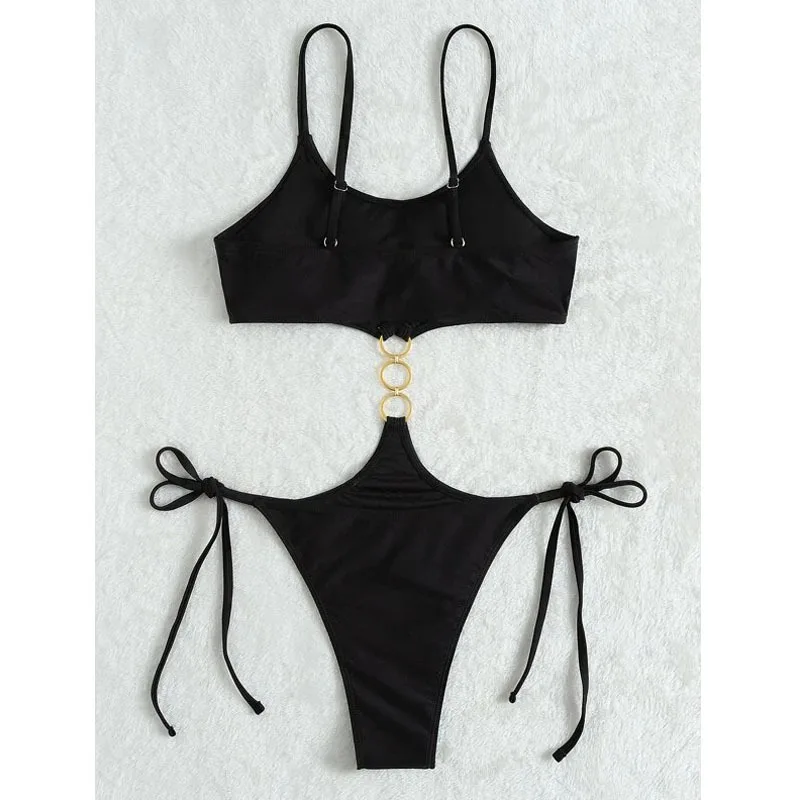 2024 New Hot Sexy Young Girls Mini Miniature Swimwear Women's Ruffled ...