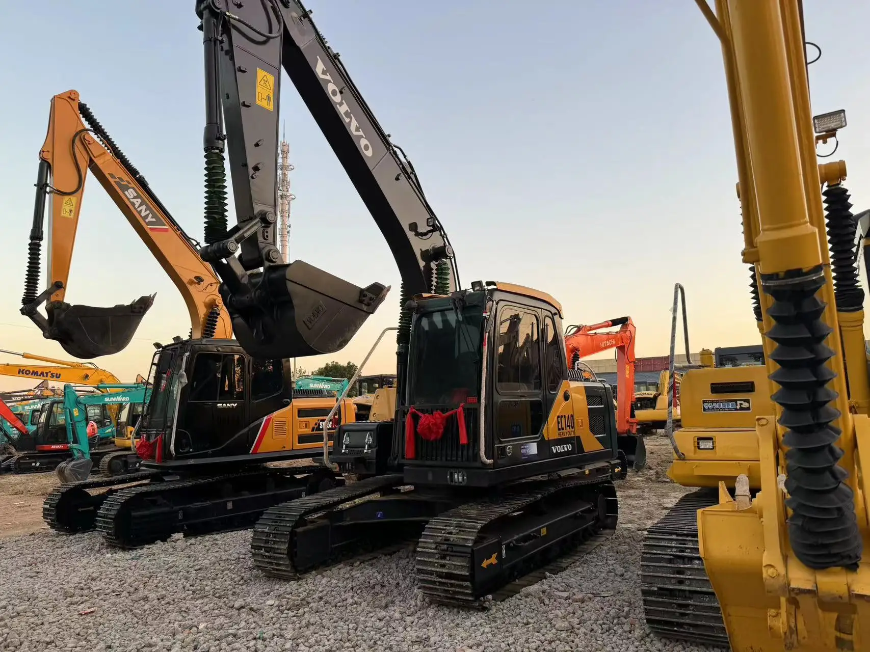 Used Second Hand Volvo Ec140 Mini Excavator Volvo Ec55b Ec55c Ec60b ...