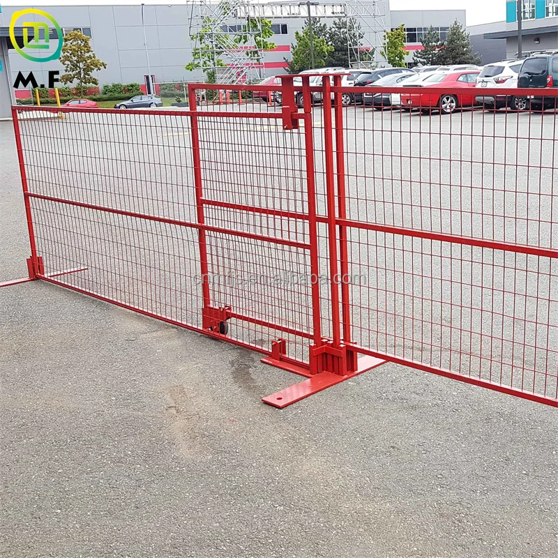 Canada Style Movable Temporary Fencing Canada Temporary Galvanized ...