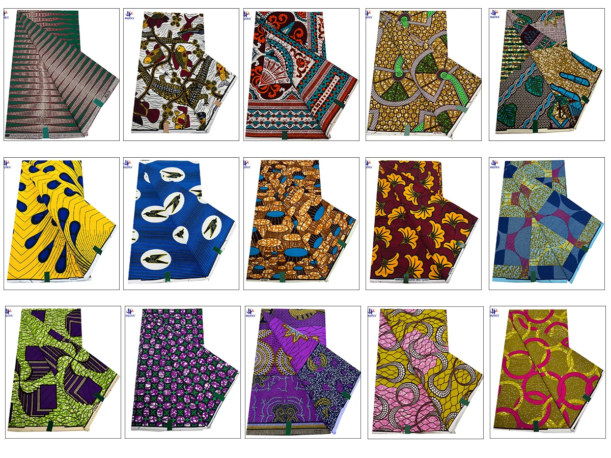 African Fashion For Order Pagnes Wax Hollandais Coton 100 Cotton ...