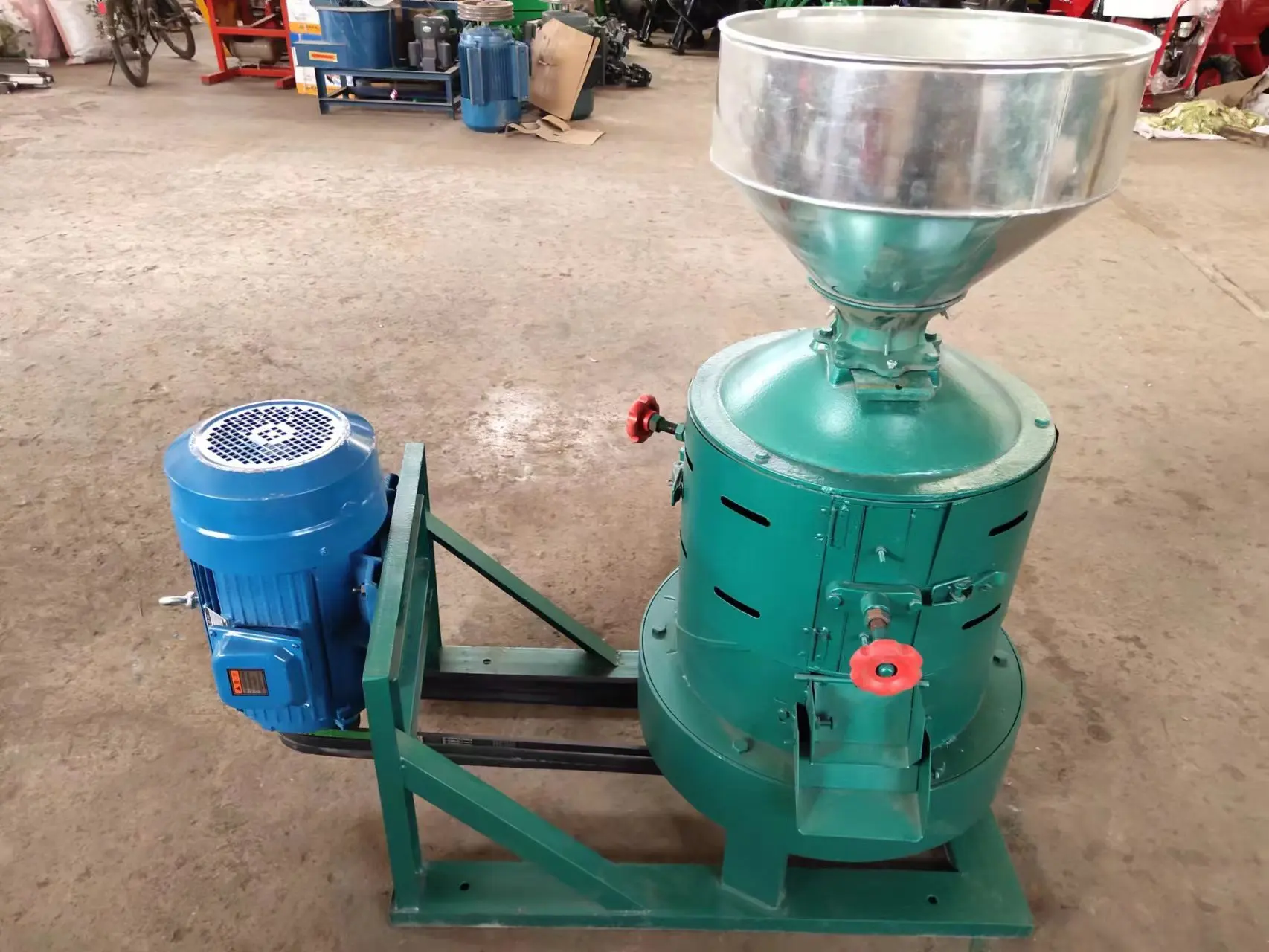 Wslx-800 High Quality Agricultural Machinery Barley Rice Peeling ...