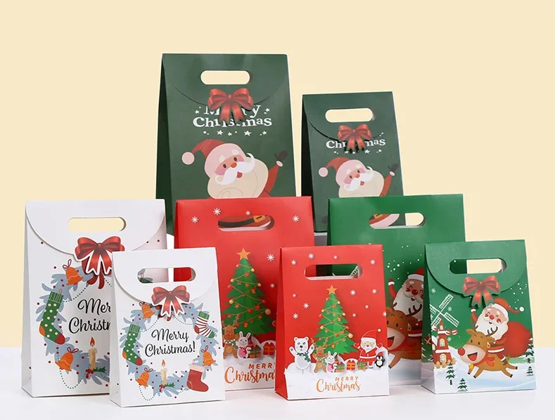 Customizable Die Cut Handle Paper Gift Bag for Gifts Shopping Premium ...