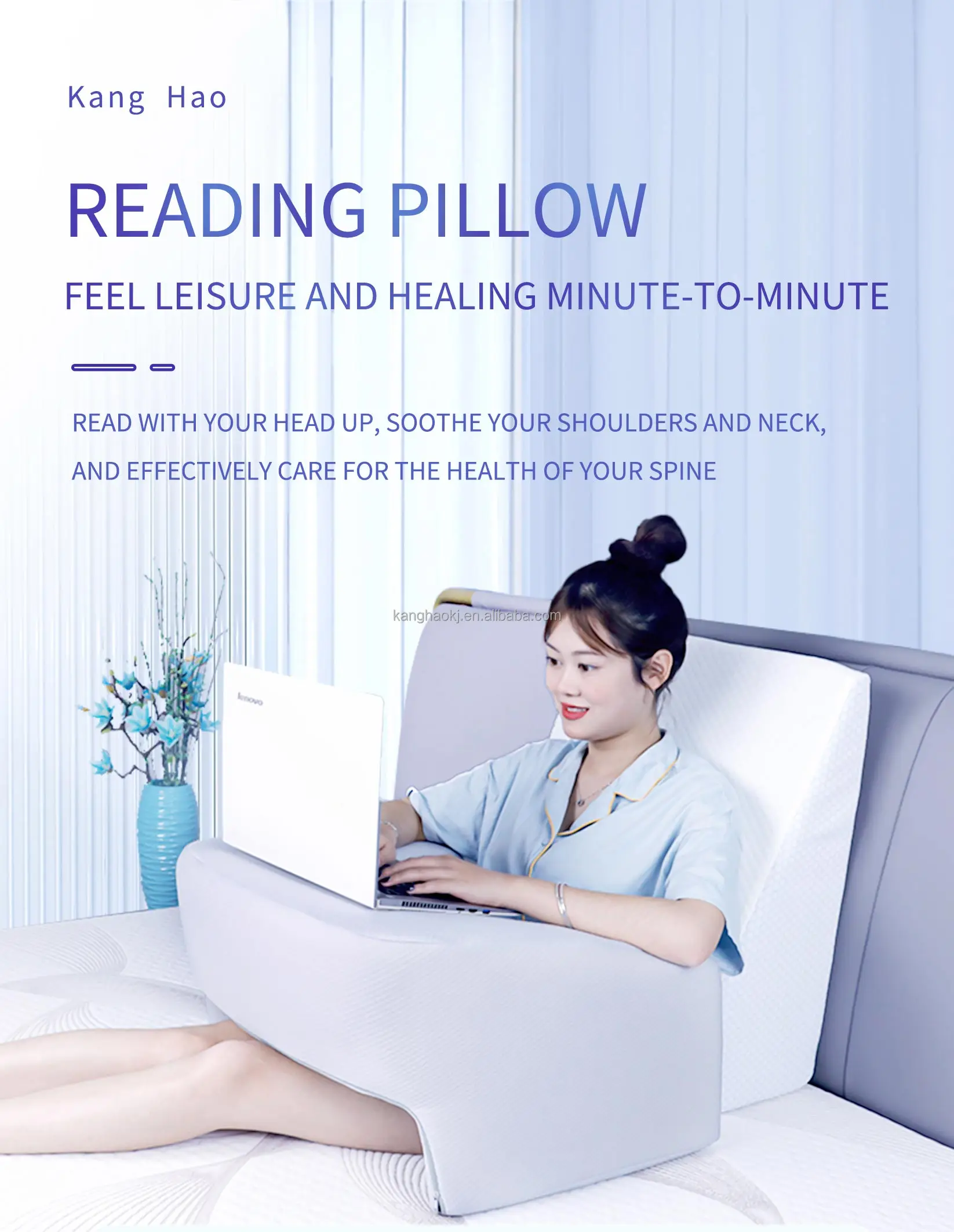 Memory Foam Bed Rest Reading Pillow| Alibaba.com