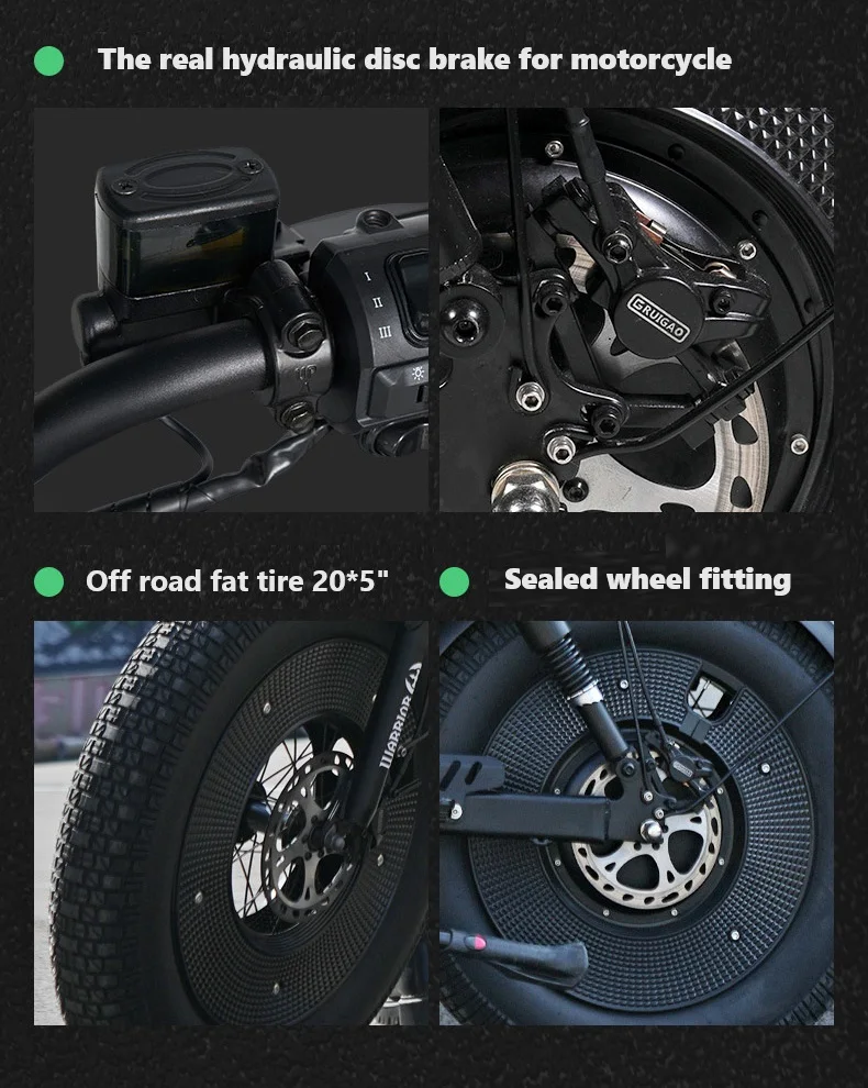 High Speed Cafe Racer Walfisk Black Muma Warrior Off-road