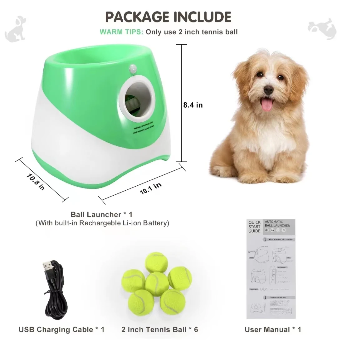 Fast Delivery Automatic Dog Toy Ball Launchers for Fetch