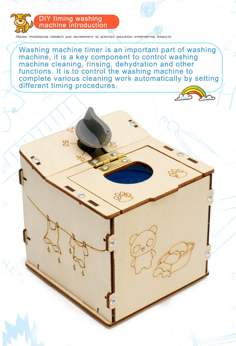 STEM 3D Puzzles Science Learning Experiments Educational Wooden Student ...