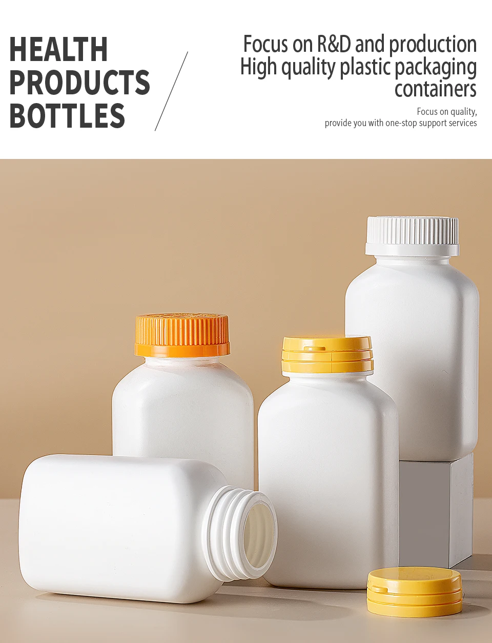 Supply 200CC 250CC PE Pharmaceutical Drugs Packing Solid Medicine ...