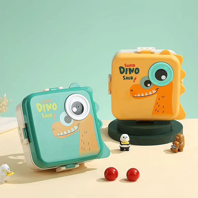 Cartoon 3 Compartment Kid Bento Box 304 Stainless Steel Lunch Box ...