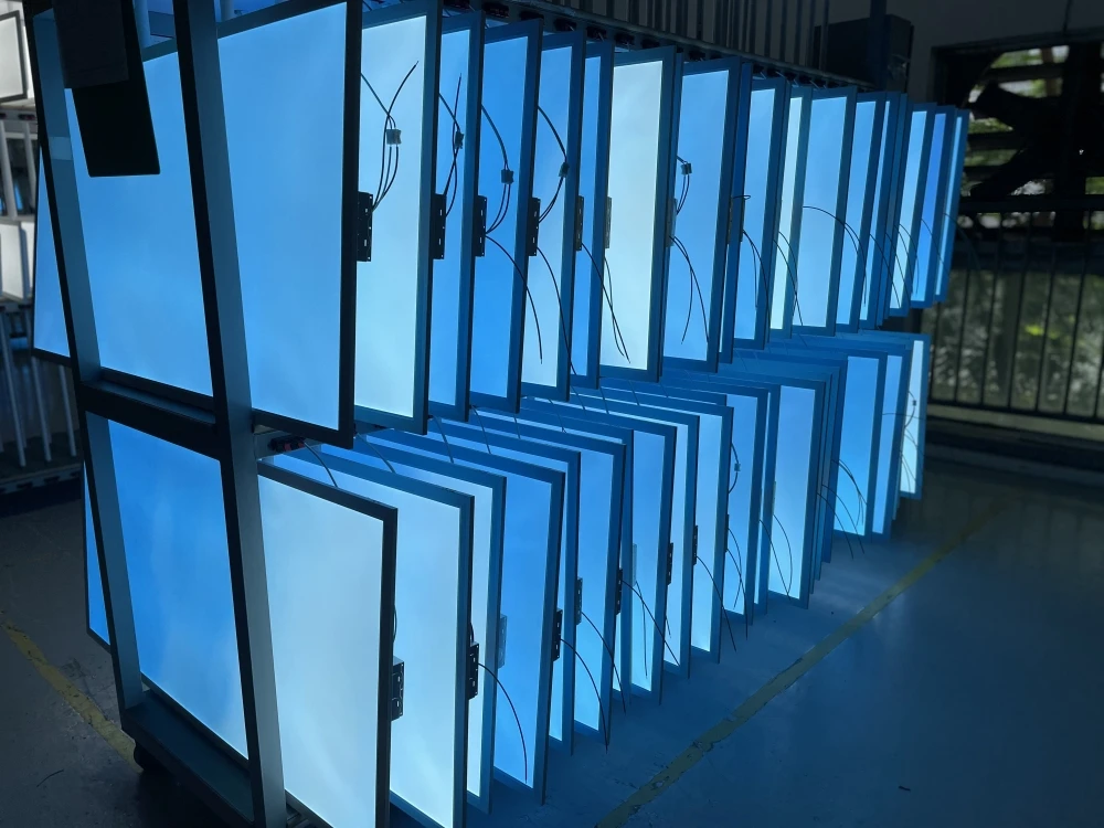 Banqcn Flat Backlit LED Panel Light - Efficient Office Lighting