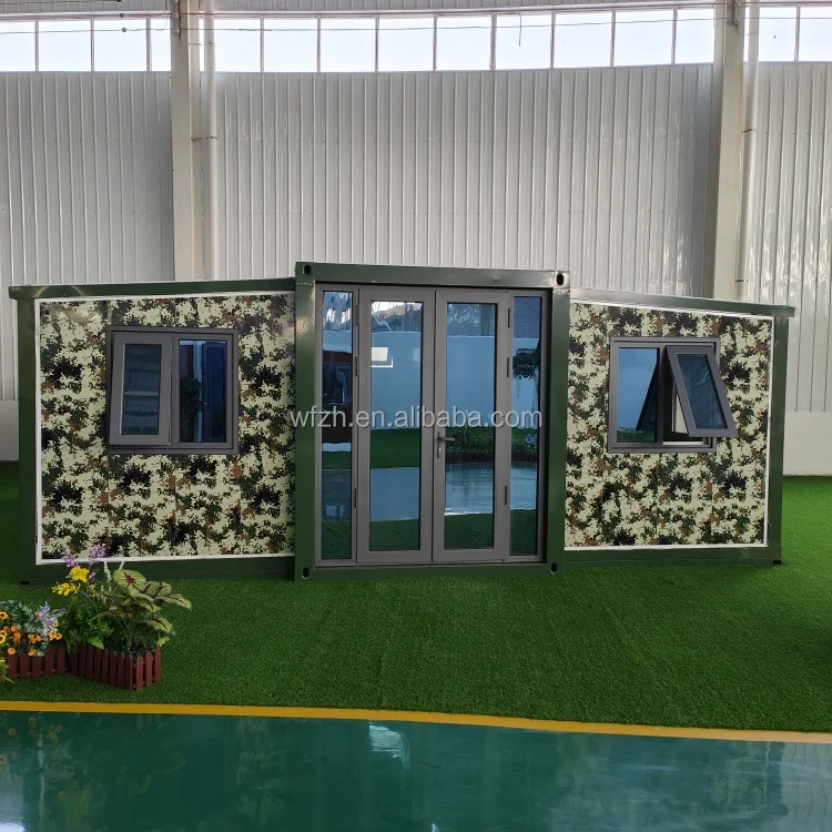 40ft Expandable Container Home 3 Bedroom Prefabricated House Tiny House ...