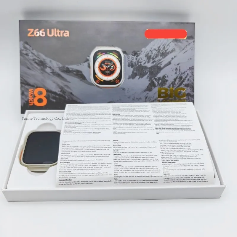 Z66 Ultra Best Selling Smart Watch Z55 Ultra Z69 Ultra Smart Watch Ip67 ...