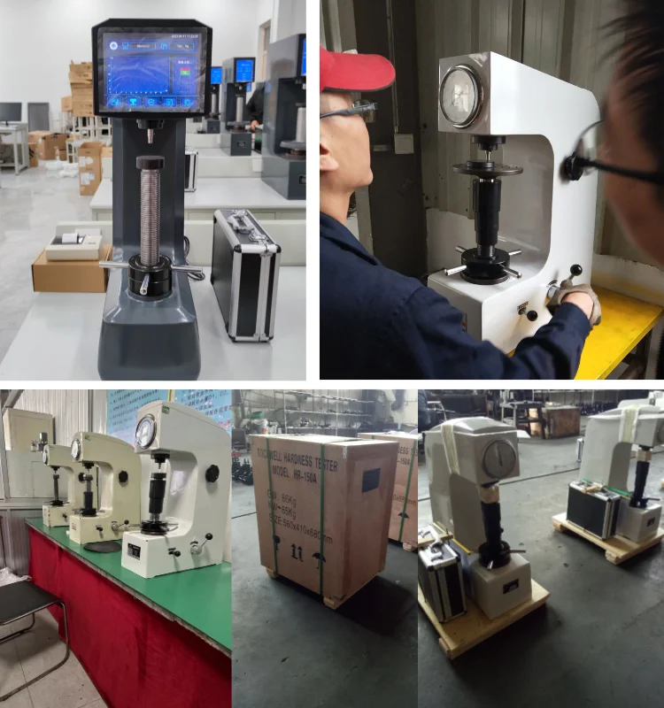 Metal Surface Rockwell Testing Machine HR-150A Manual Dial