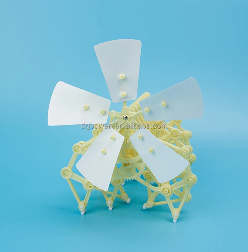 Wind Energy Powered Mechanical Beast Diy Self-assembled Educational Toy ...