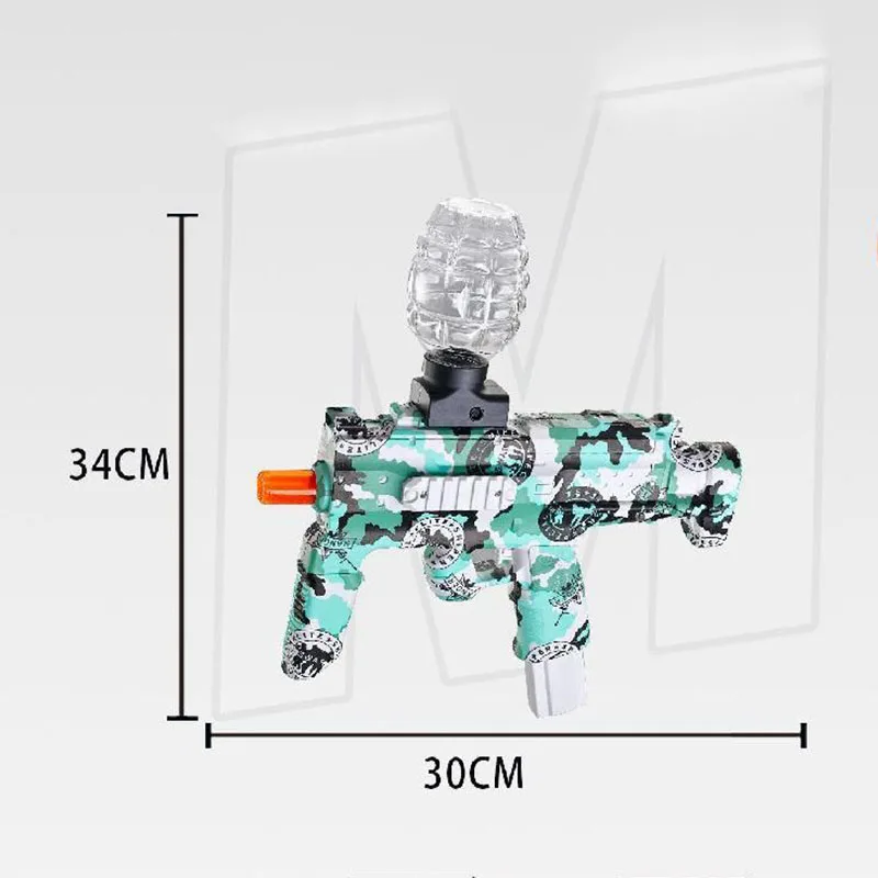 Mp7 Electric Automatic Gel Blaster Plastic Blaster With Water Beads And ...