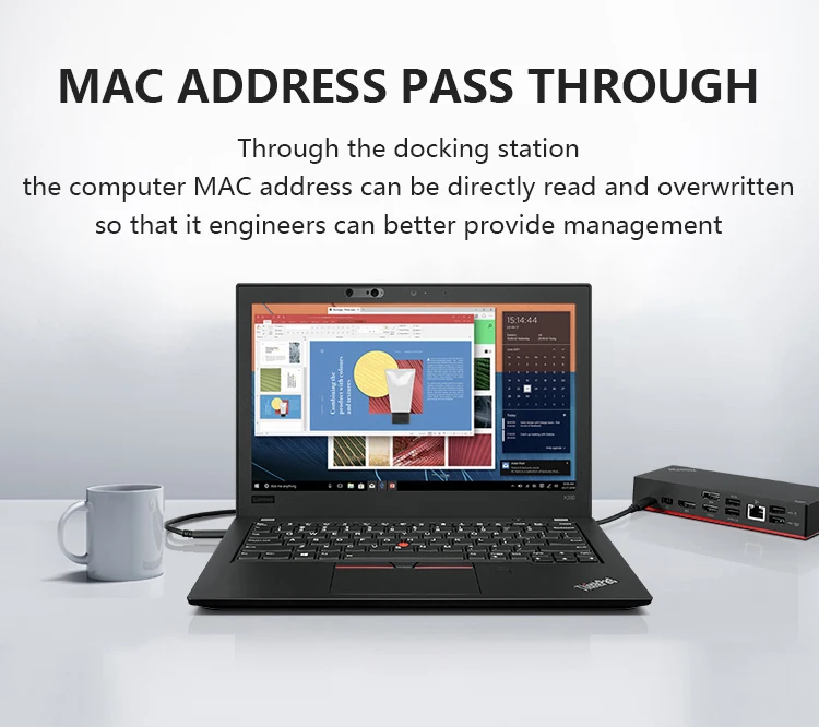 Lenovo ThinkPad USB-C Docking Station: Connect Multiple Devices with ...