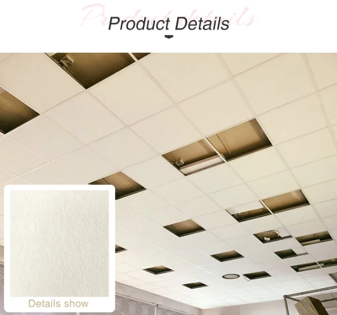 2x4 Commercial Ceiling Tile Dropped Ceiling for Hospital Ceiling Sheet ...