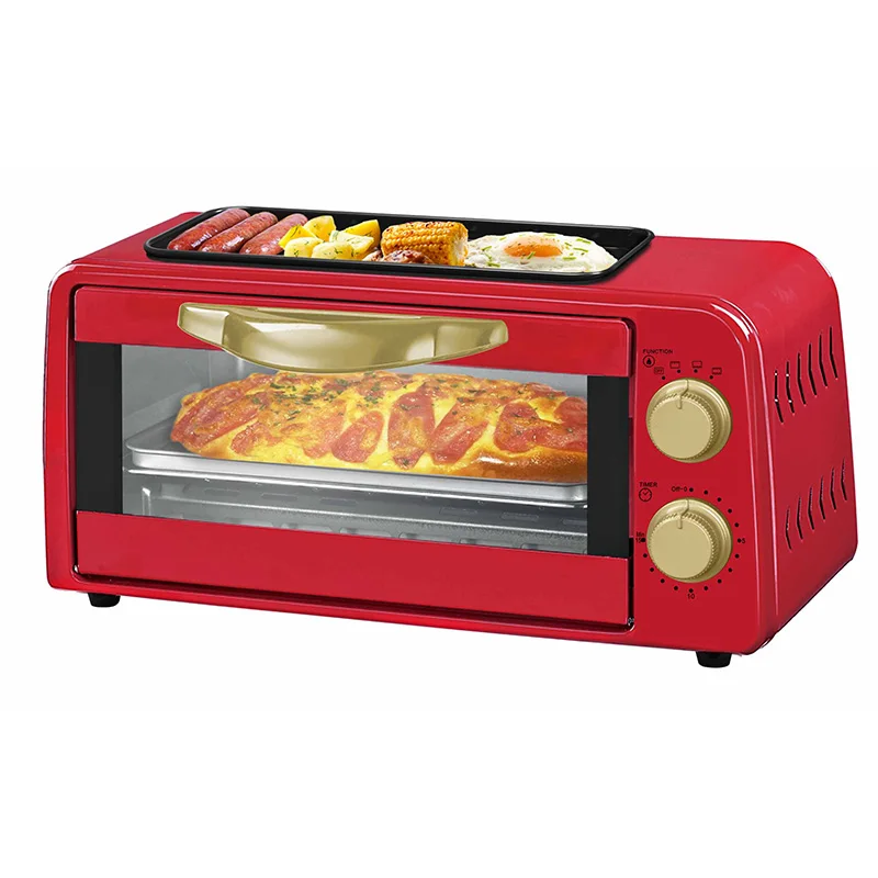 Mini Countertop Electric Toaster Pizza Oven - 6L Capacity