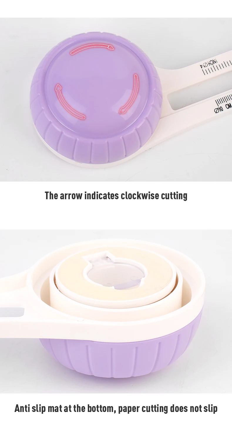 Mini Circle Cutters for Scrapbooking - Precision & Style