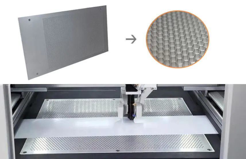 Aluminum Honeycomb Vacuum Suction Table For Machine - Buy Honeycomb ...