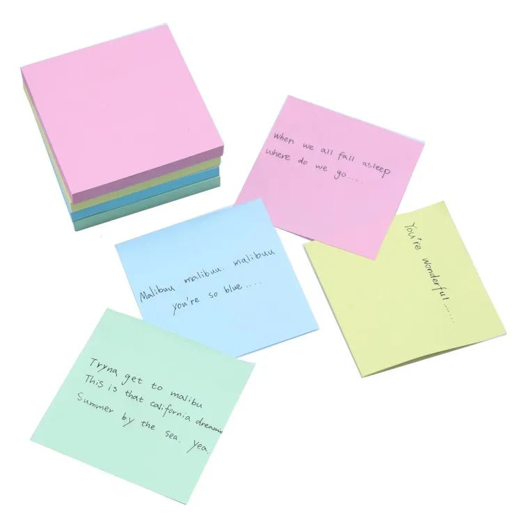 Stock Available Best Selling Own Brand Colorful Sticky Notes Diary ...