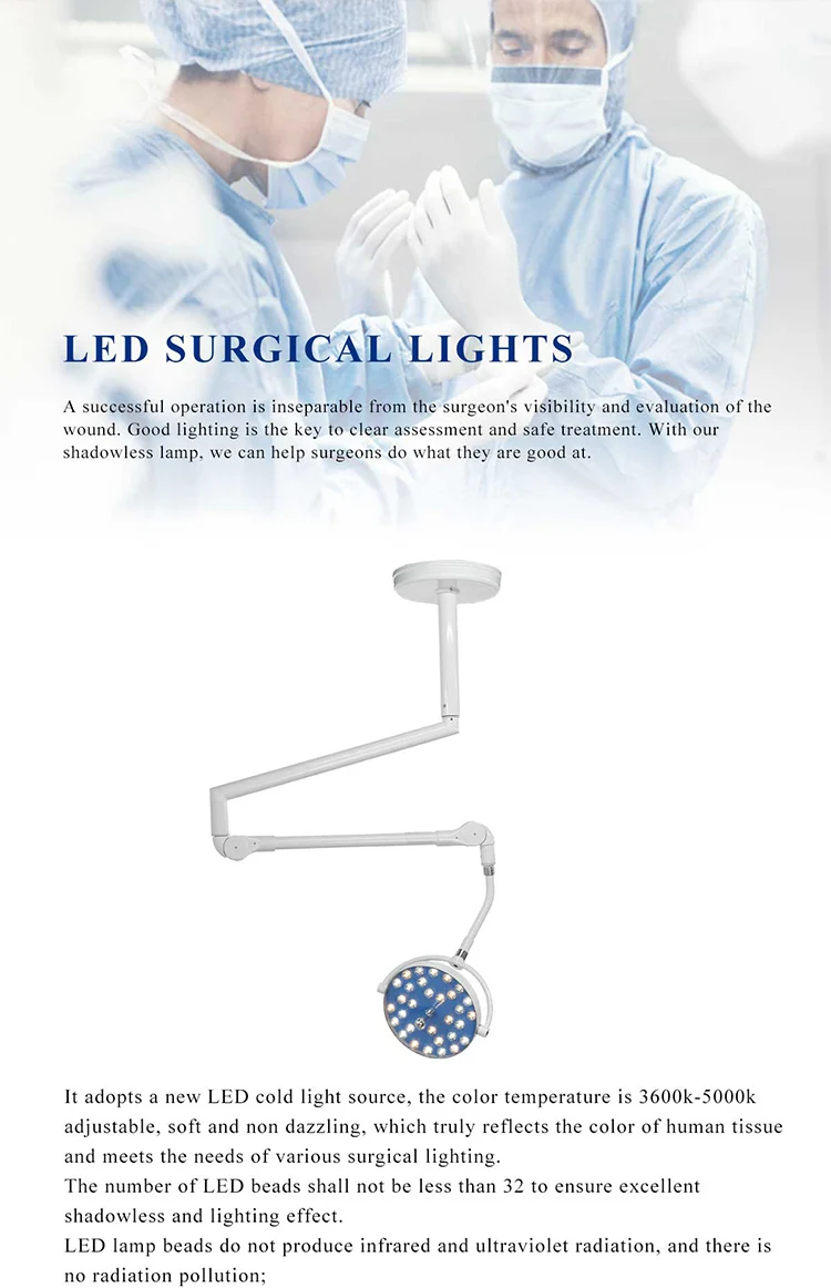 Mobile Standing Type Battery Operated Table Lamps Shadowless Lamp - Buy ...