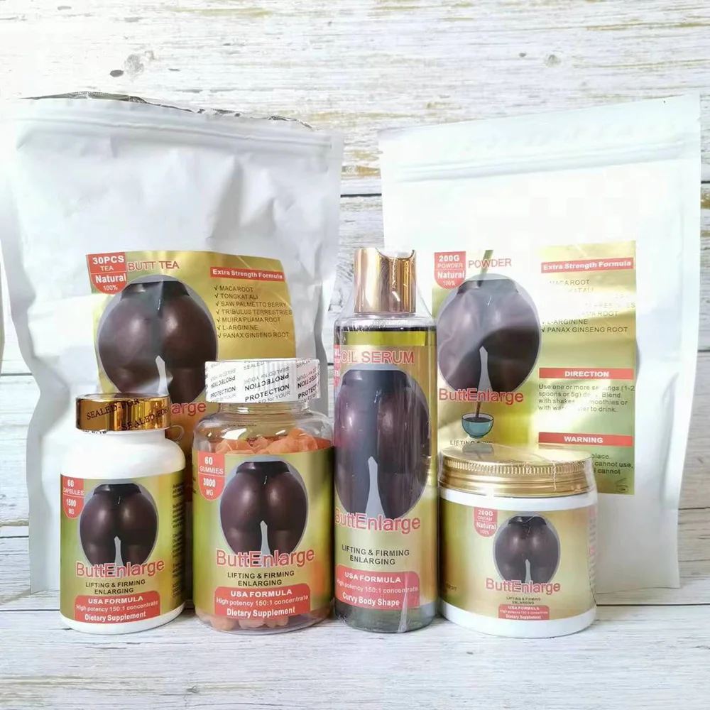 Adult Healthcare Supplement Butt Enhancement Products Set Maca Extract ...
