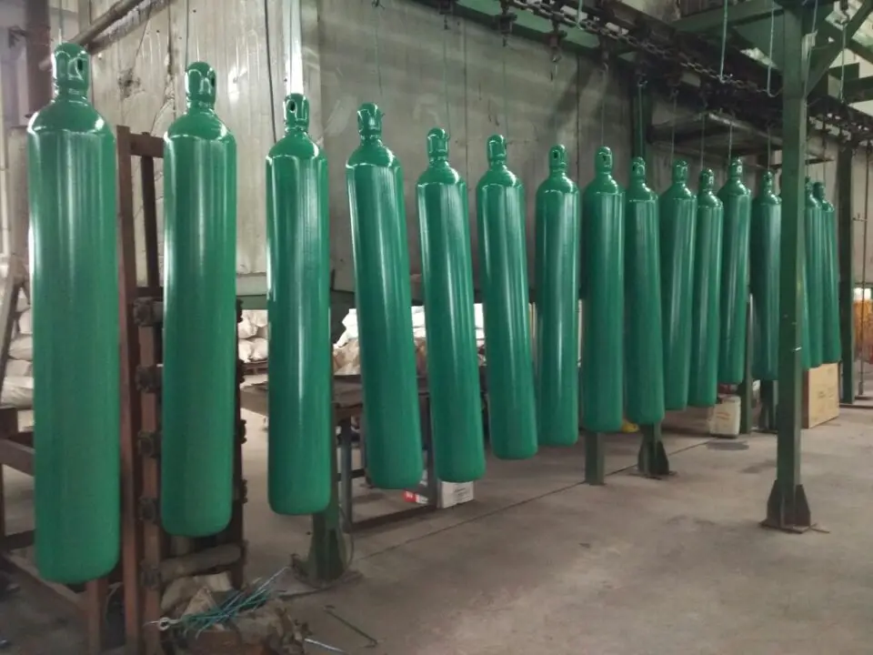 ISO Oxygen Gas Cylinder - 232-50l-200bar for Medical & Diving