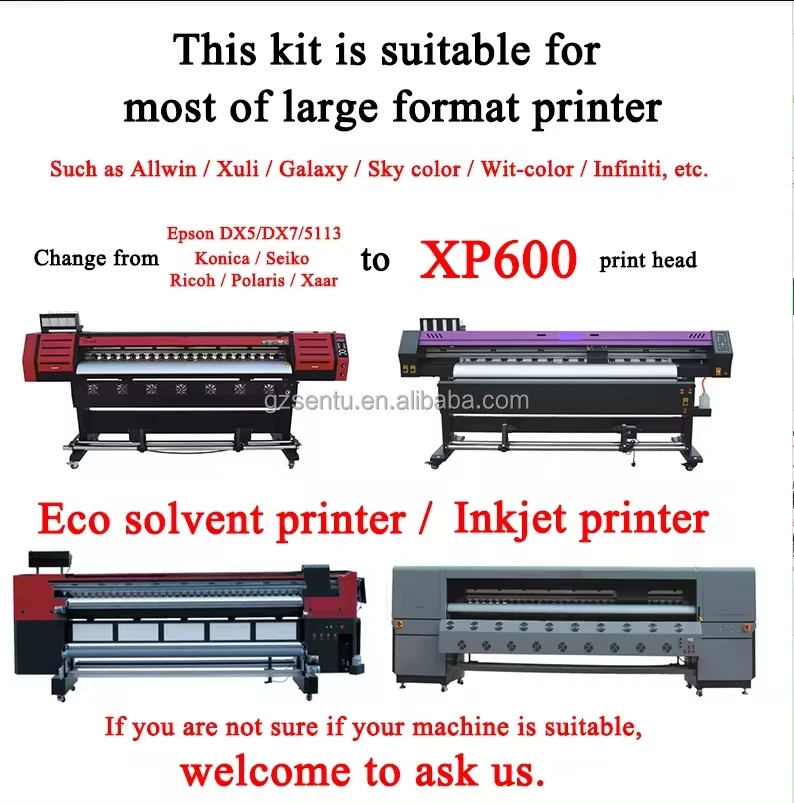 S Printer Machine Xp600 1 Upgrade Board Kit Single Head Sunyung DX5 DX7 ...