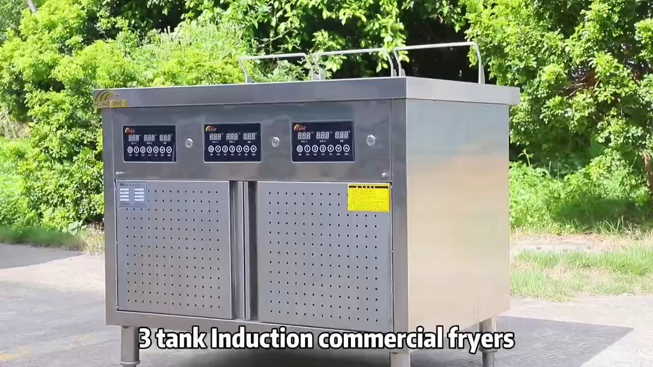 20l*2 Fried Chicken French Fries Machine Electric Deep Fryer Machine ...