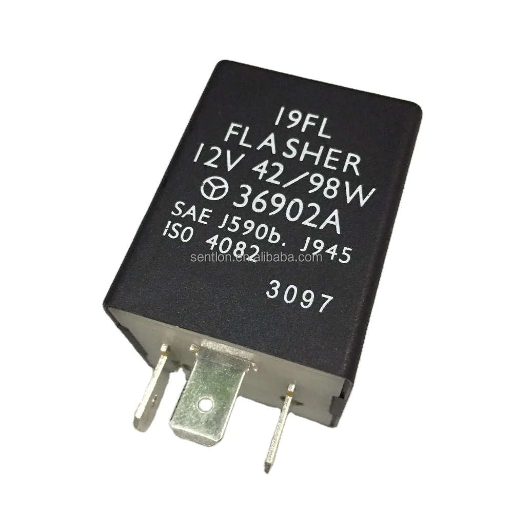 Sentlon 19FL Flasher Units 12V 21w X 4 + (2 X 5w) Max 98W Relay Unit 3 ...